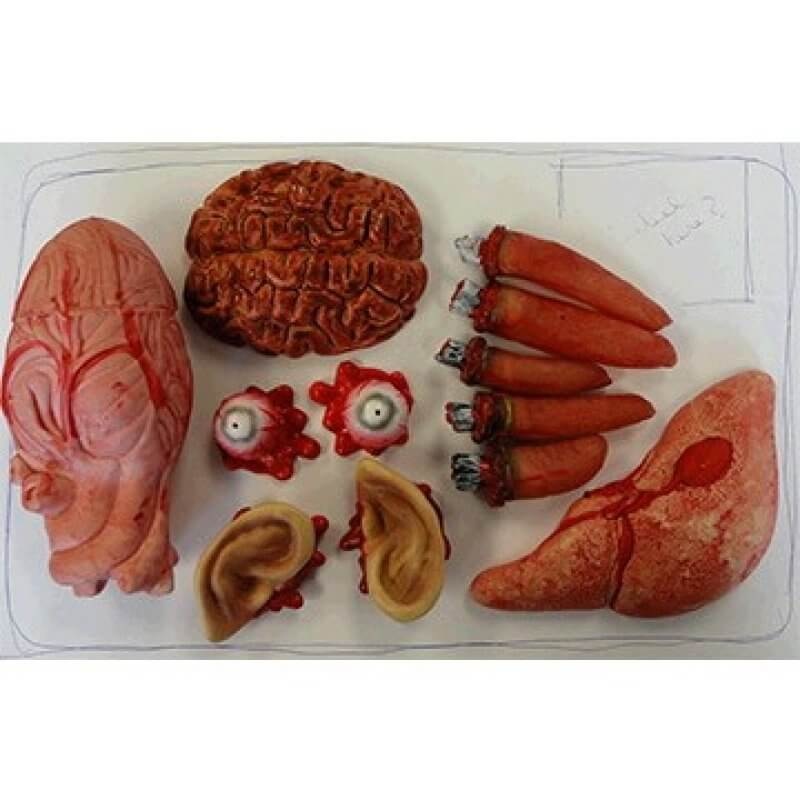 Meat Market Value Pack Plastic Body Parts - Big Party Oz: Costumes ...